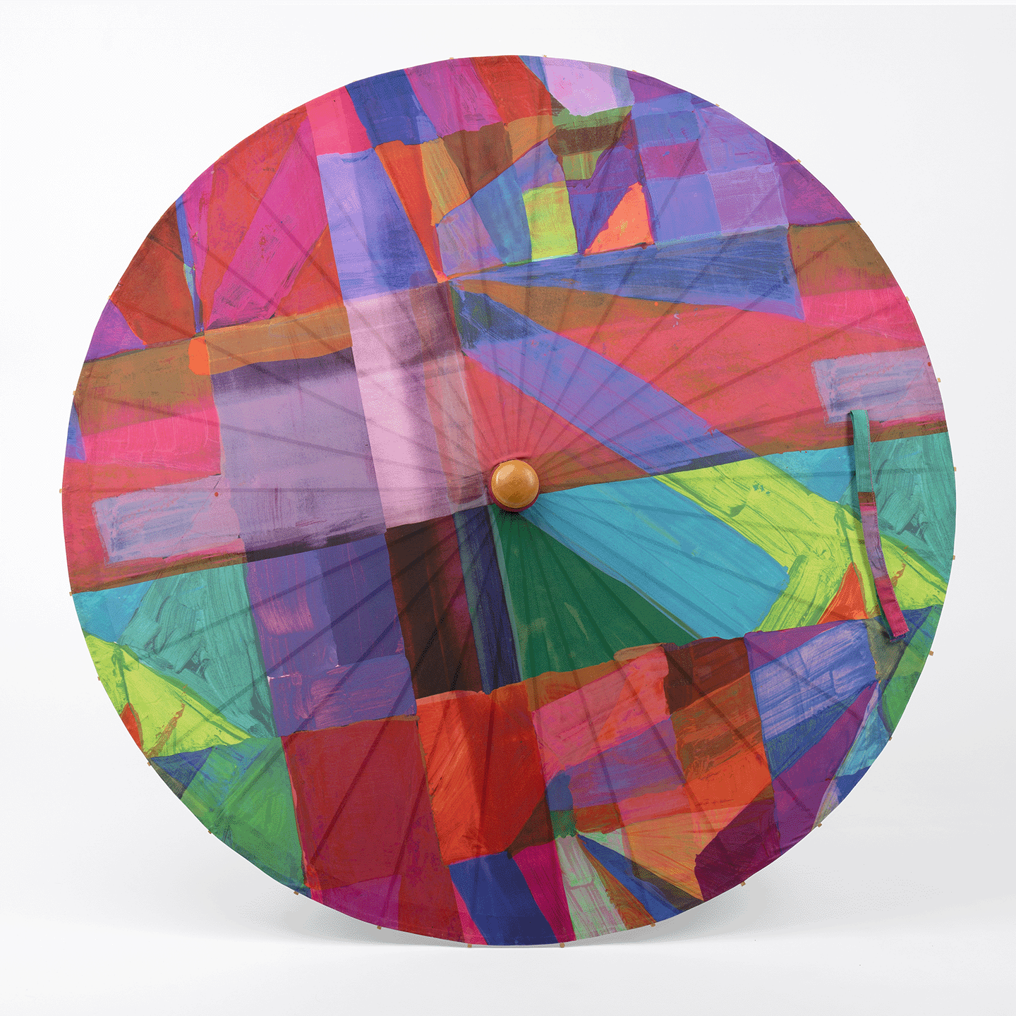 Lily-Lark | PRISMATIKA print UV sun parasol/umbrella, handmade UPF 50+