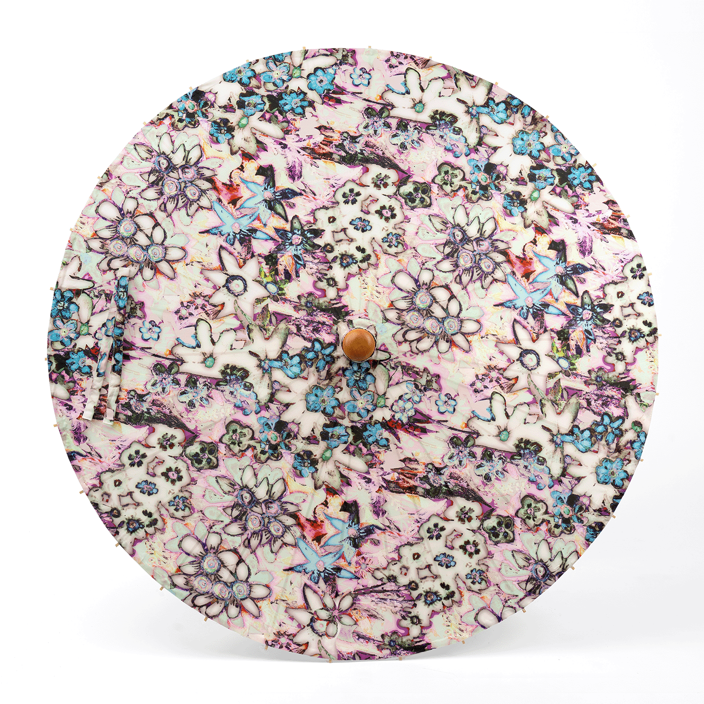 Lily-Lark | FLORIA print UV sun parasol/umbrella, handmade, UPF 50+