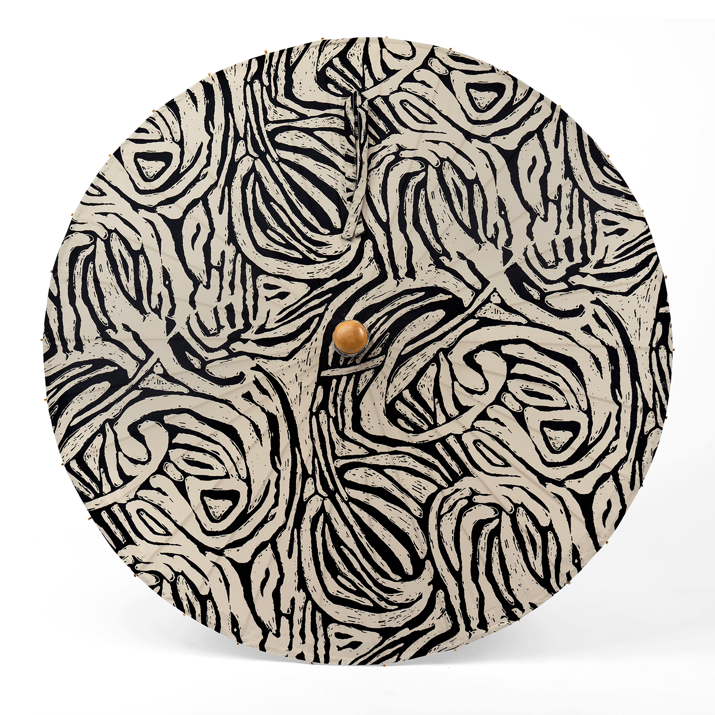 Lily-Lark | TURNAROUND print UV sun parasol/umbrella, handmade UPF 50+